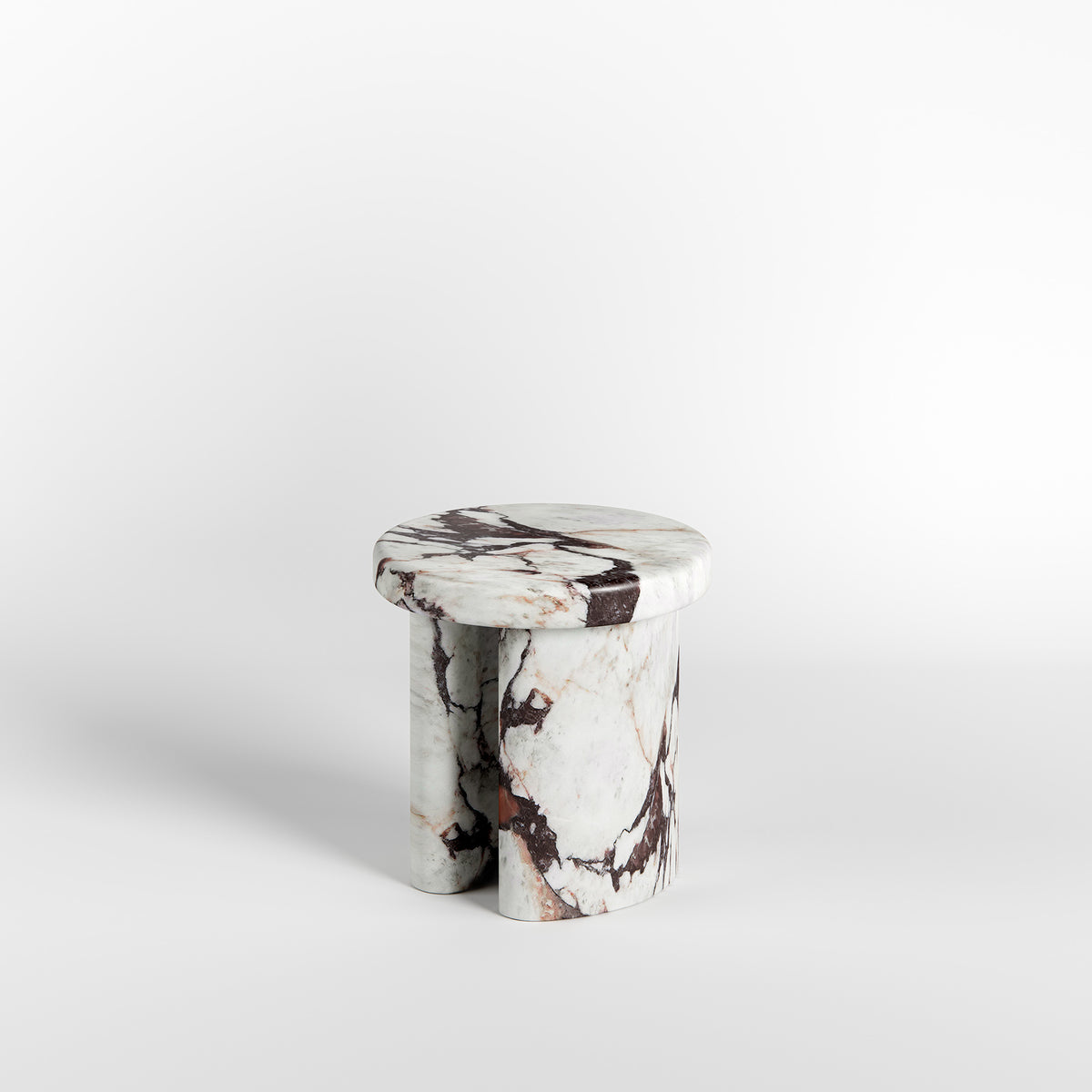 Pietra Side Table in Viola Calacatta – Just Adele