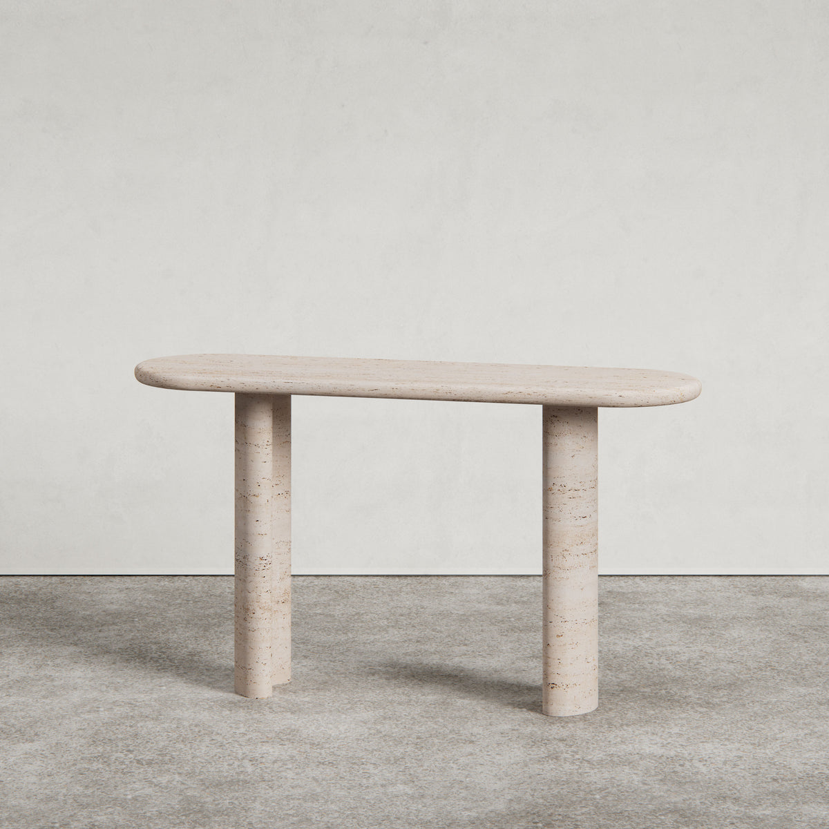 Pietra Console in Travertine – Just Adele