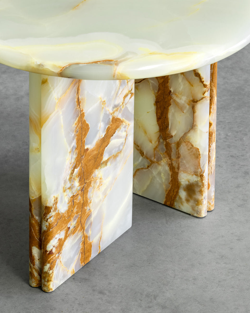 Onda Side Table in Green Onyx – Just Adele